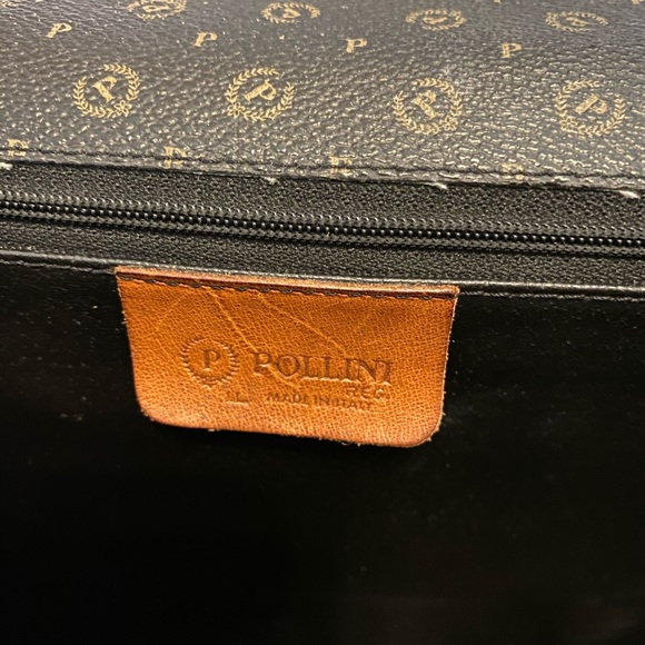 Pollini | Bags | Vintage Pollini Shoulder Bag Italian Leather | Poshmark